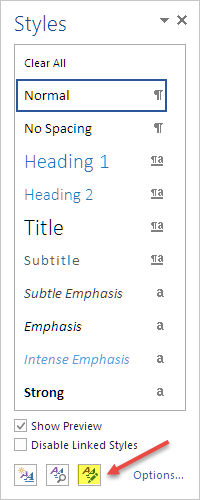 Change Default Settings